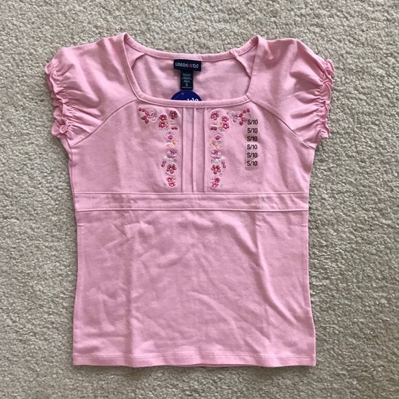 Limited Too | Shirts & Tops | Limited Too Shirt With Embroideryjewel ...